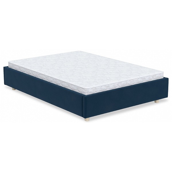 Кровать двуспальная ARSKO SleepBox голубой Grace 13