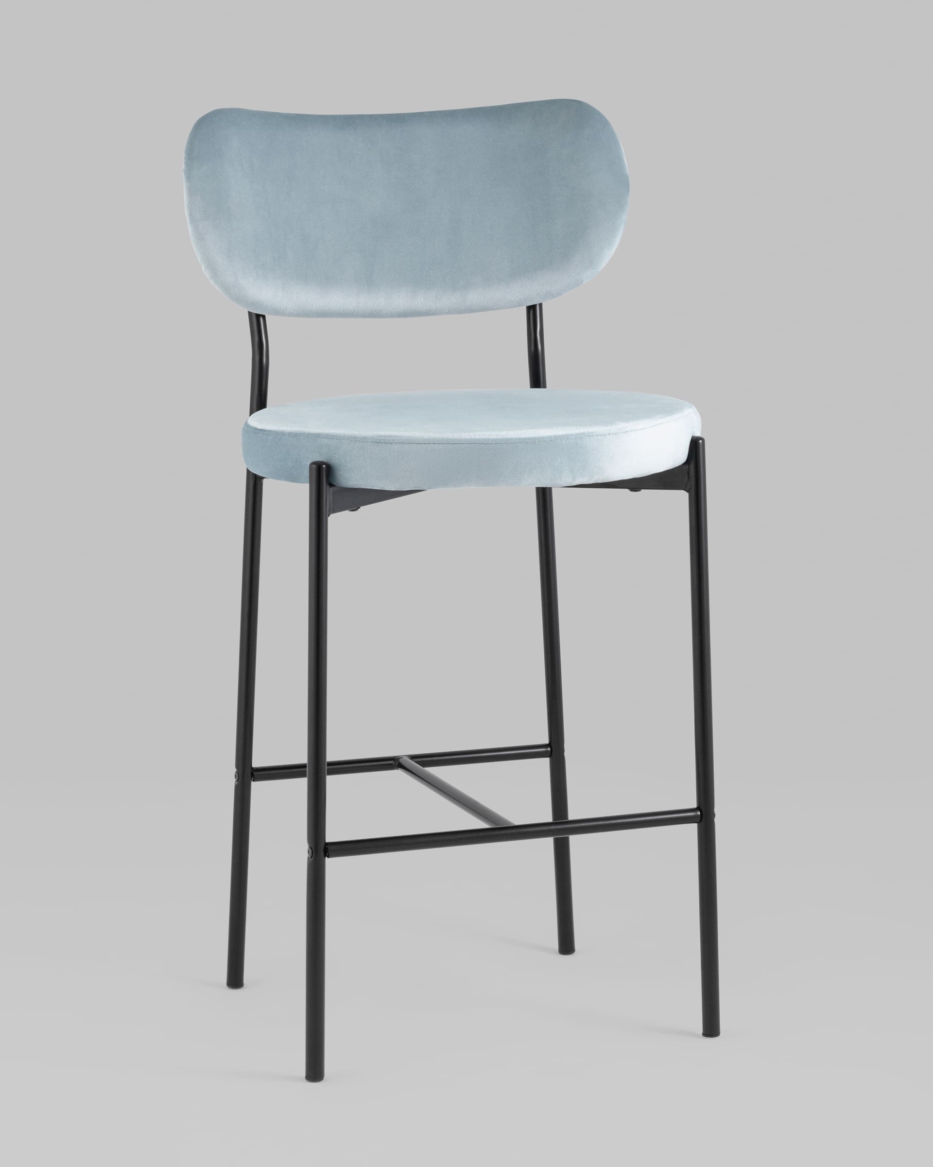 Полубарный стул Stool Group УТ000028060, серо-голубой