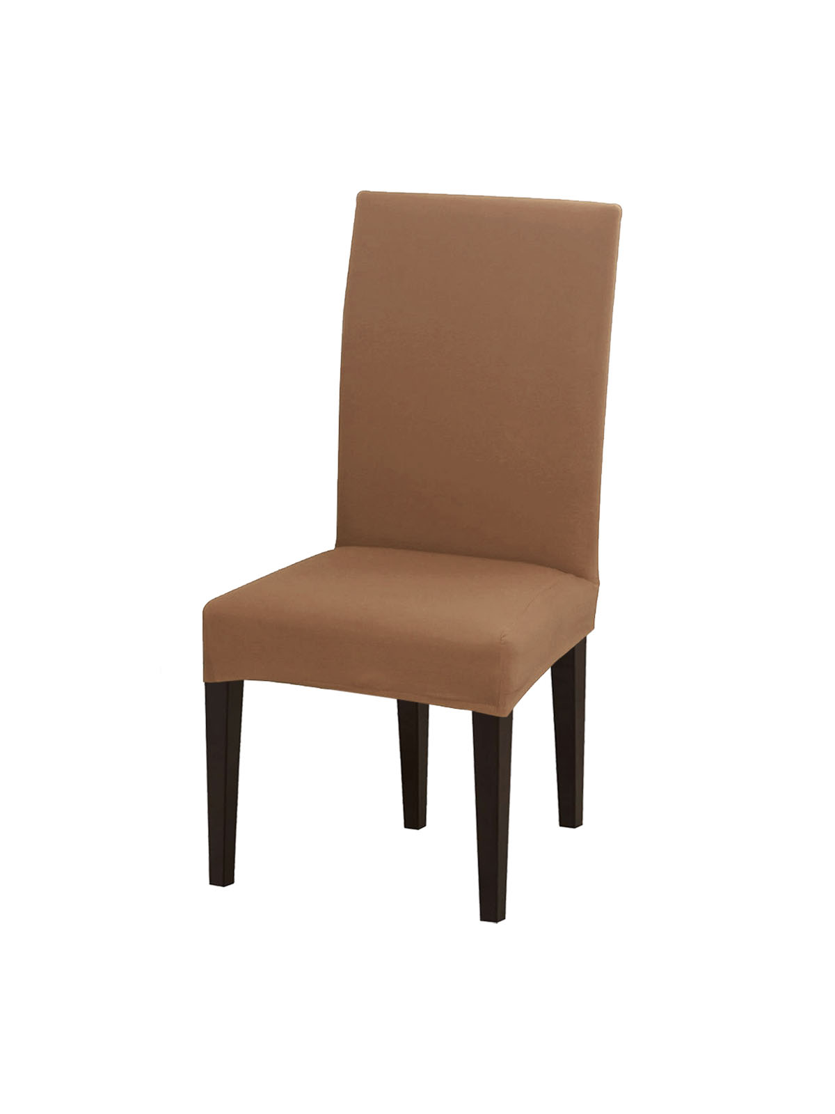 Чехол на стул LuxAlto Jacquard, коричневый