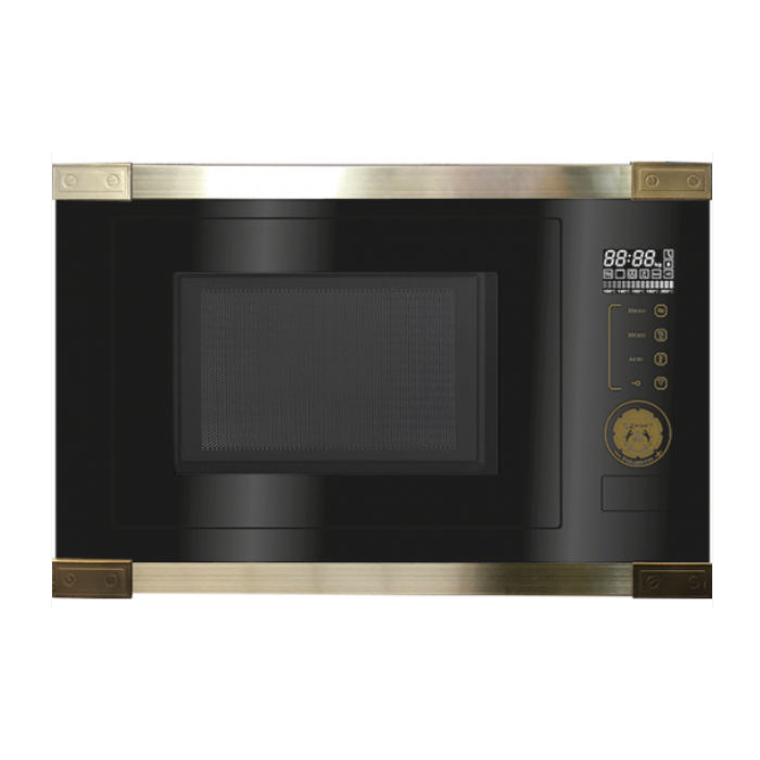 Встраиваемая микроволновая печь Kaiser EM2545AD Black/Gold