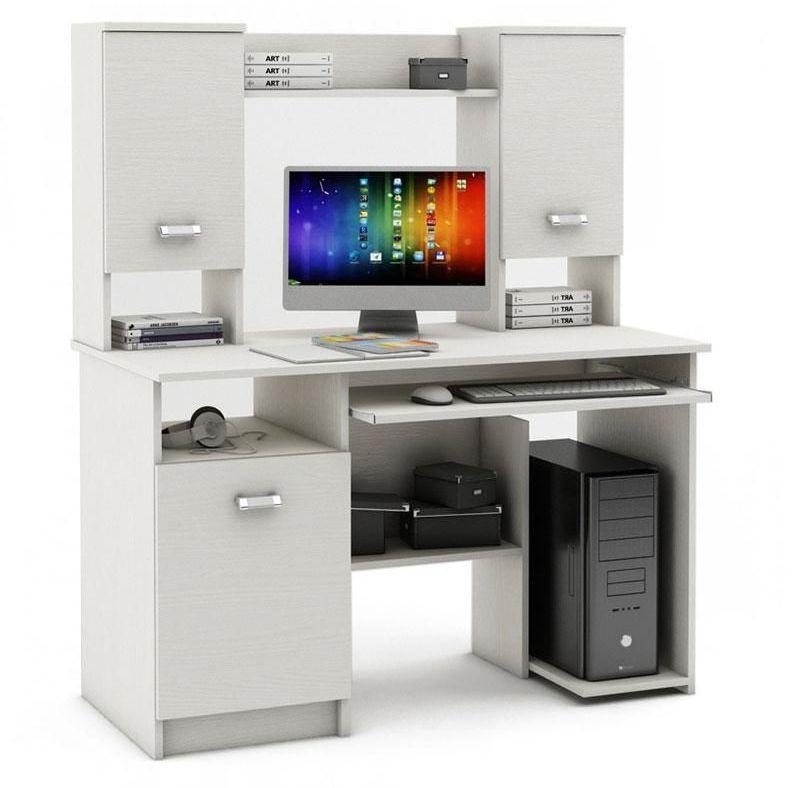 Компьютерный стол MF Владимир Имидж-13 Белое дерево