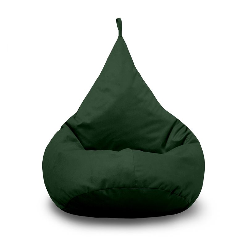 Внешний чехол PUFON для кресла-мешка XL, Велюр Зеленый