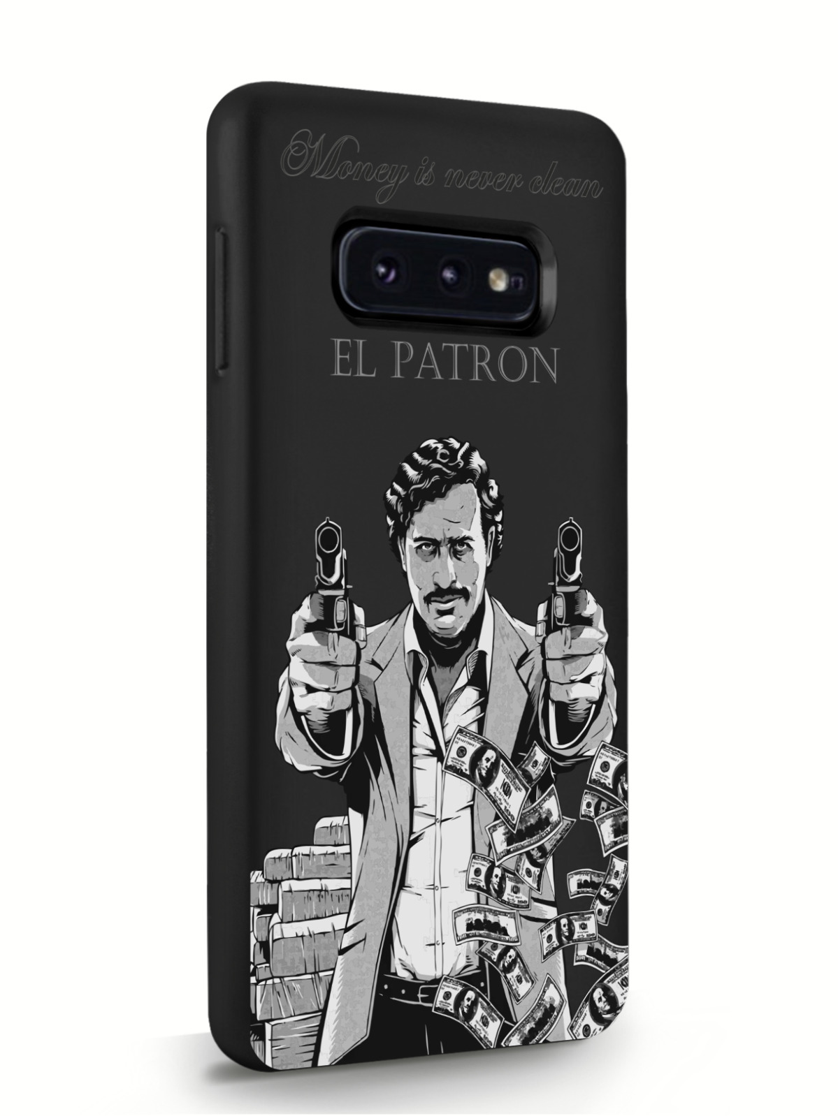 Чехол MustHaveCase для Samsung Galaxy S10E El Patron Pablo Escobar черный