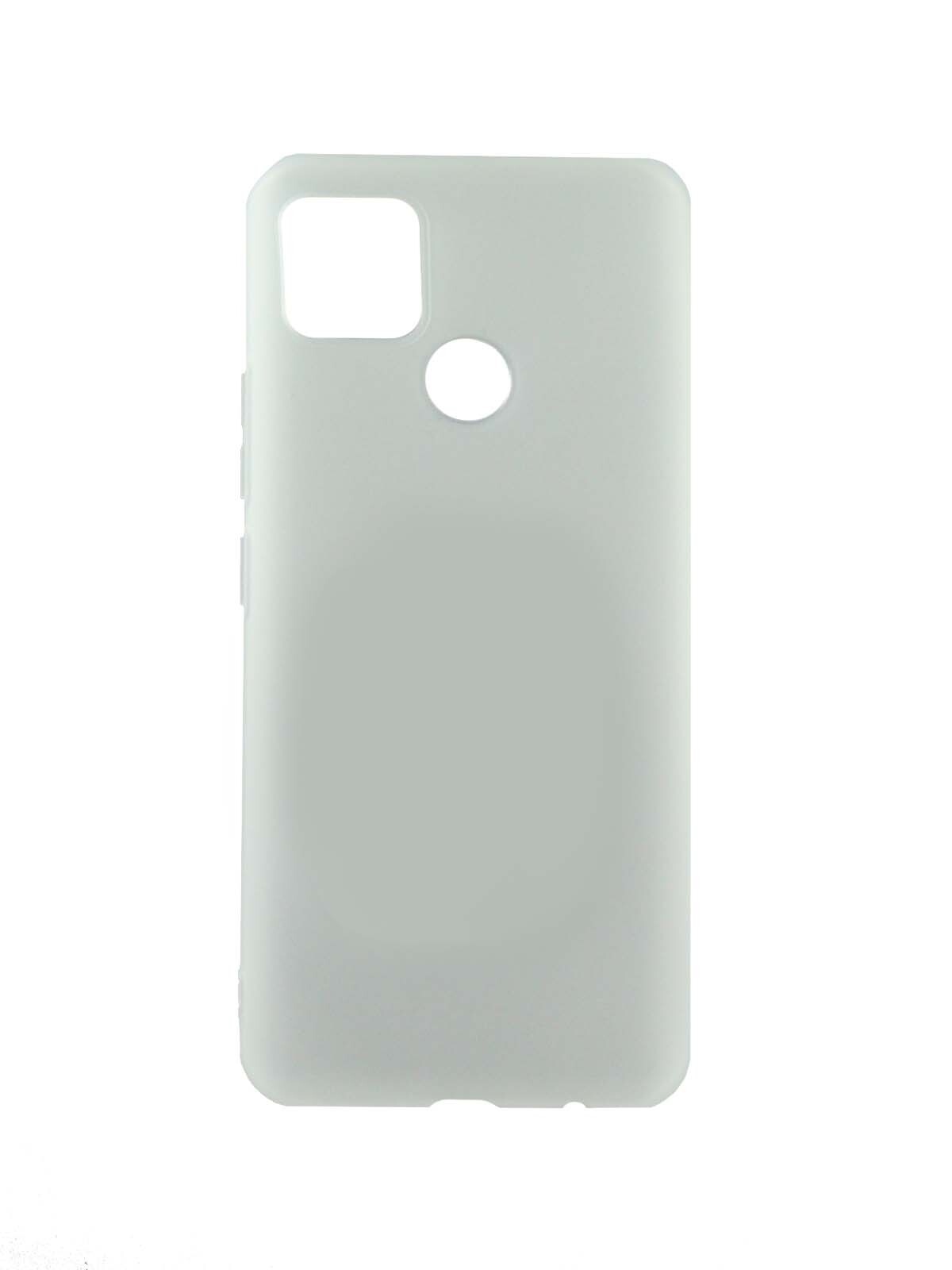Защитный чехол LuxCase на Xiaomi Redmi 10A, Белый кейс накладка на телефон, 62712