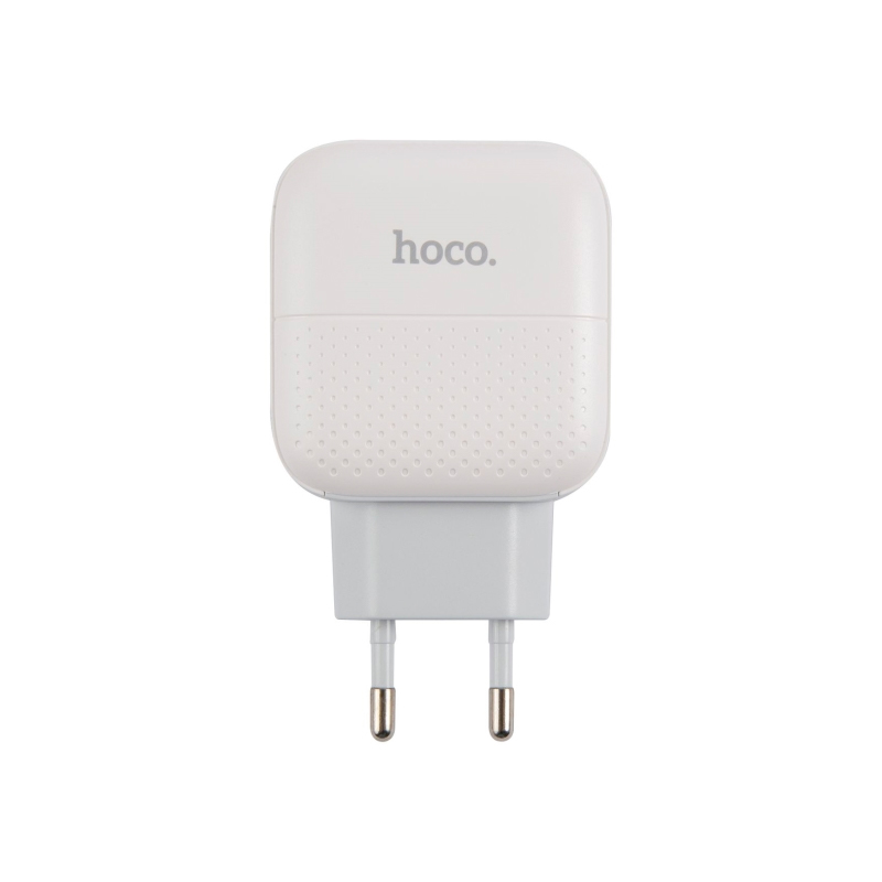 Сетевое зарядное устройство Hoco RC6, USB+Type-C, PD18+QC3.0, белый