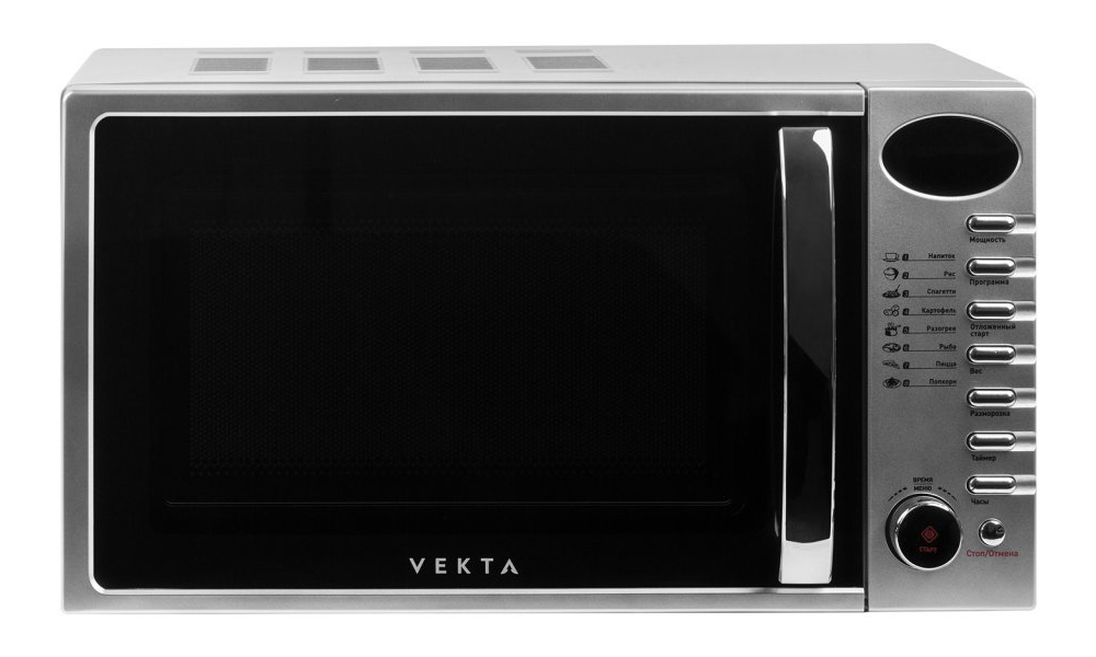 Микроволновая печь соло VEKTA TS720ATS серебристый