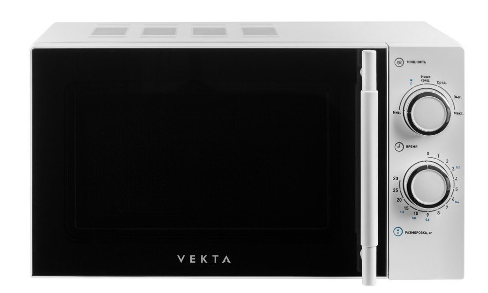 Микроволновая печь соло VEKTA MS720ATW белый