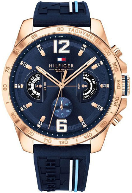 Наручные часы мужские Tommy Hilfiger 1791474 синие