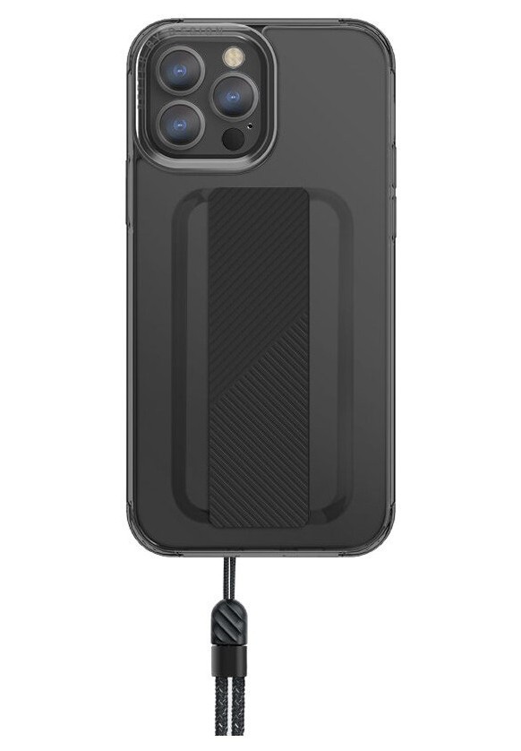 Чехол Uniq для iPhone 13 Pro со шнурком Grey