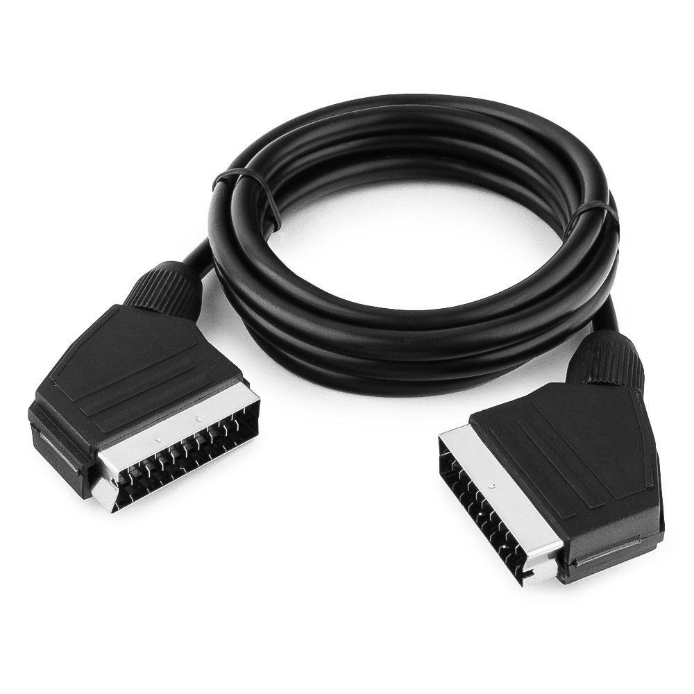 Кабель Cablexpert CCV-518 SCART - SCART 1,8м Black