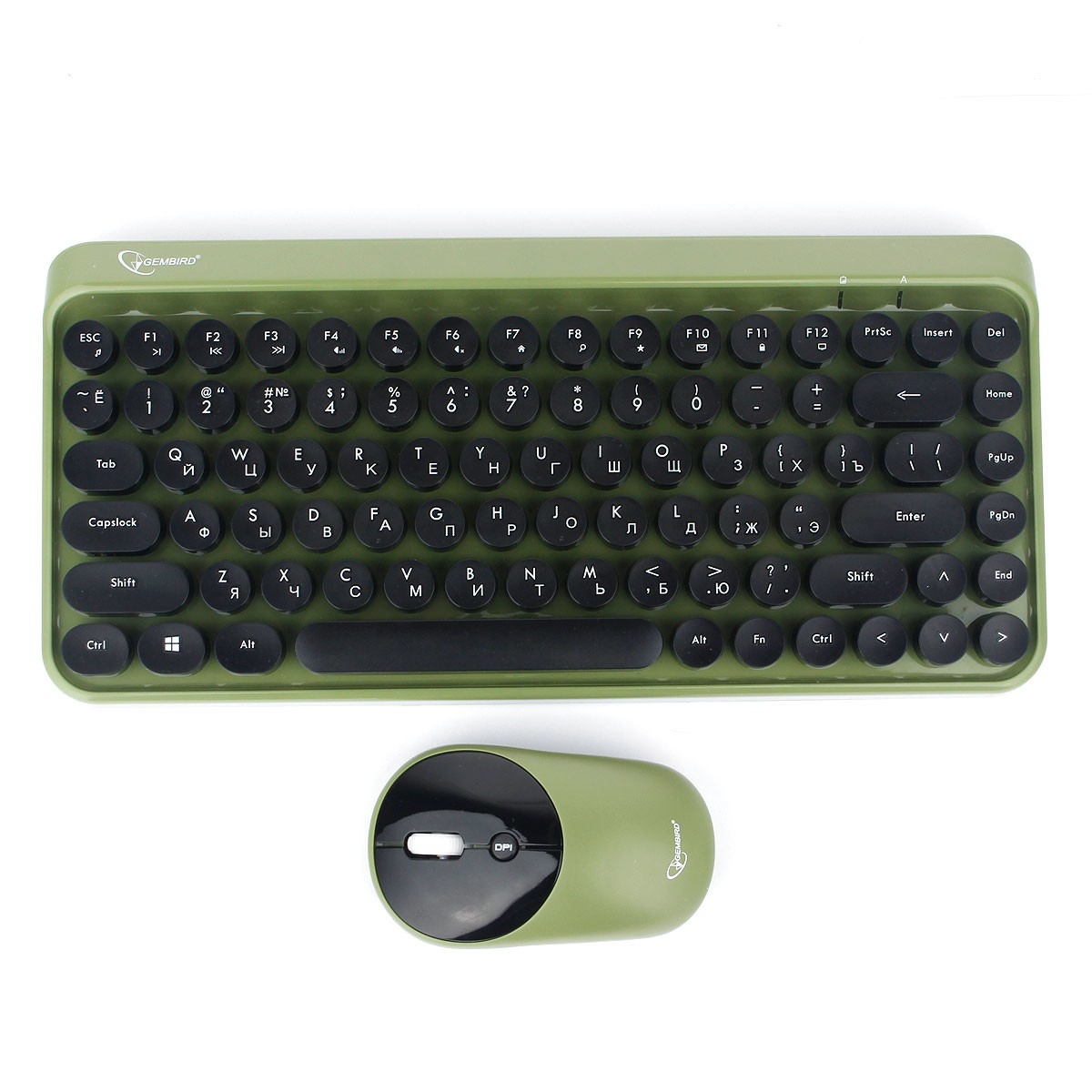 Комплект клавиатура и мышь Gembird KBS-9001