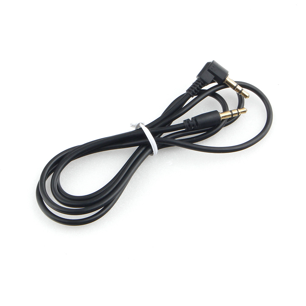 Кабель AUX Cablexpert CCAB-01-35MML-1MB 3.5 mm jack 1м Black