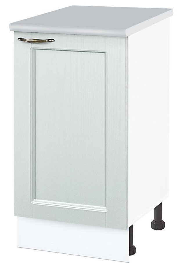 Кухонный напольный шкаф Нева 40 см. МДФ Мята (Н 400)