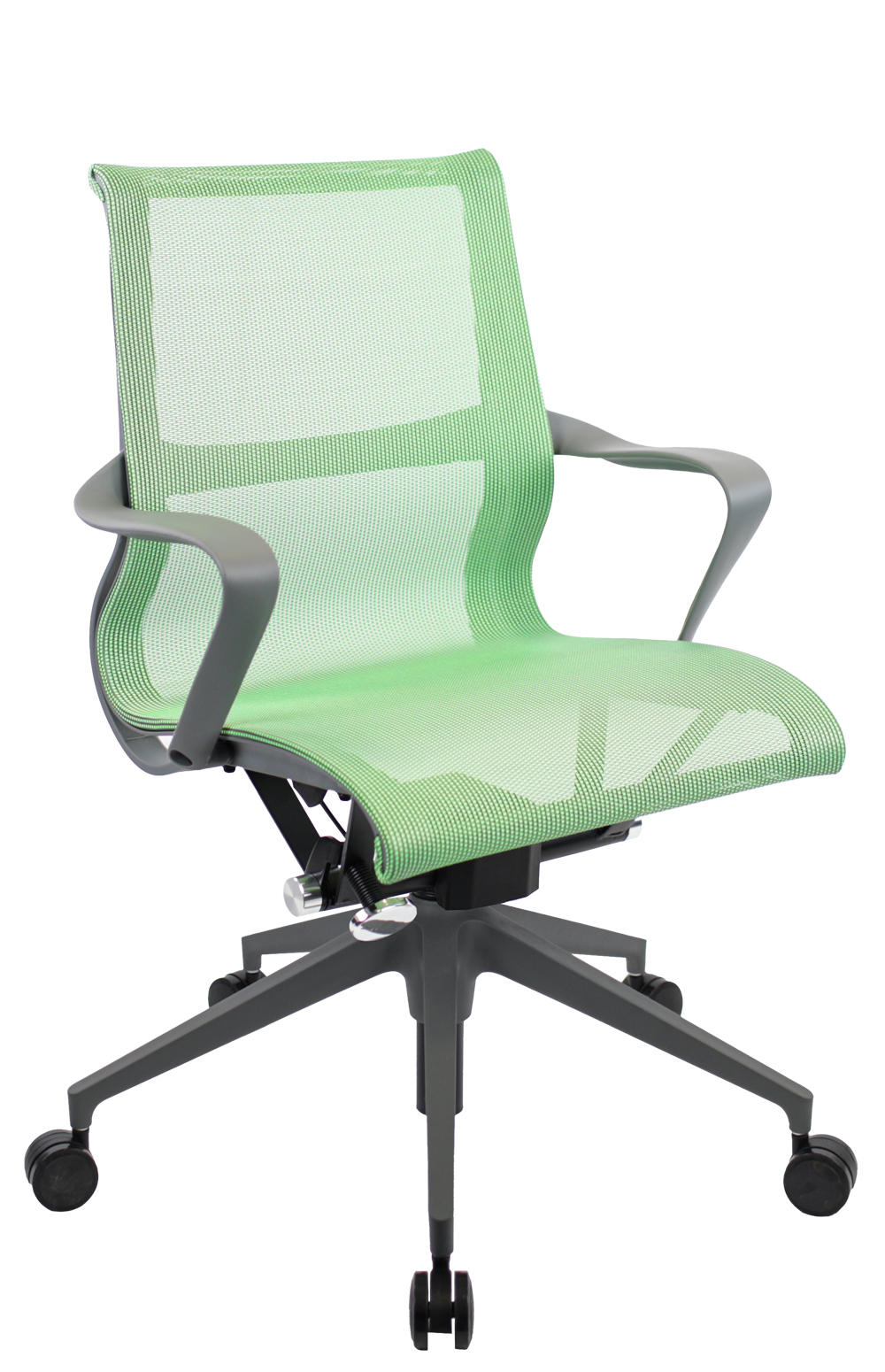 Офисное кресло Everprof Chicago Grey Сетка Зеленый