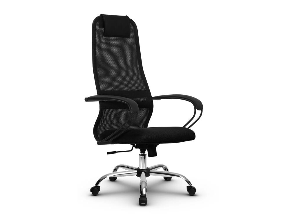 Кресло Su-bk130-8, Светло-серый/Светло-серый (Основание Ch) .