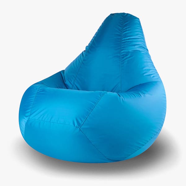 Кресло мешок Happy-puff груша XL-Компакт, оксфорд бирюзовый
