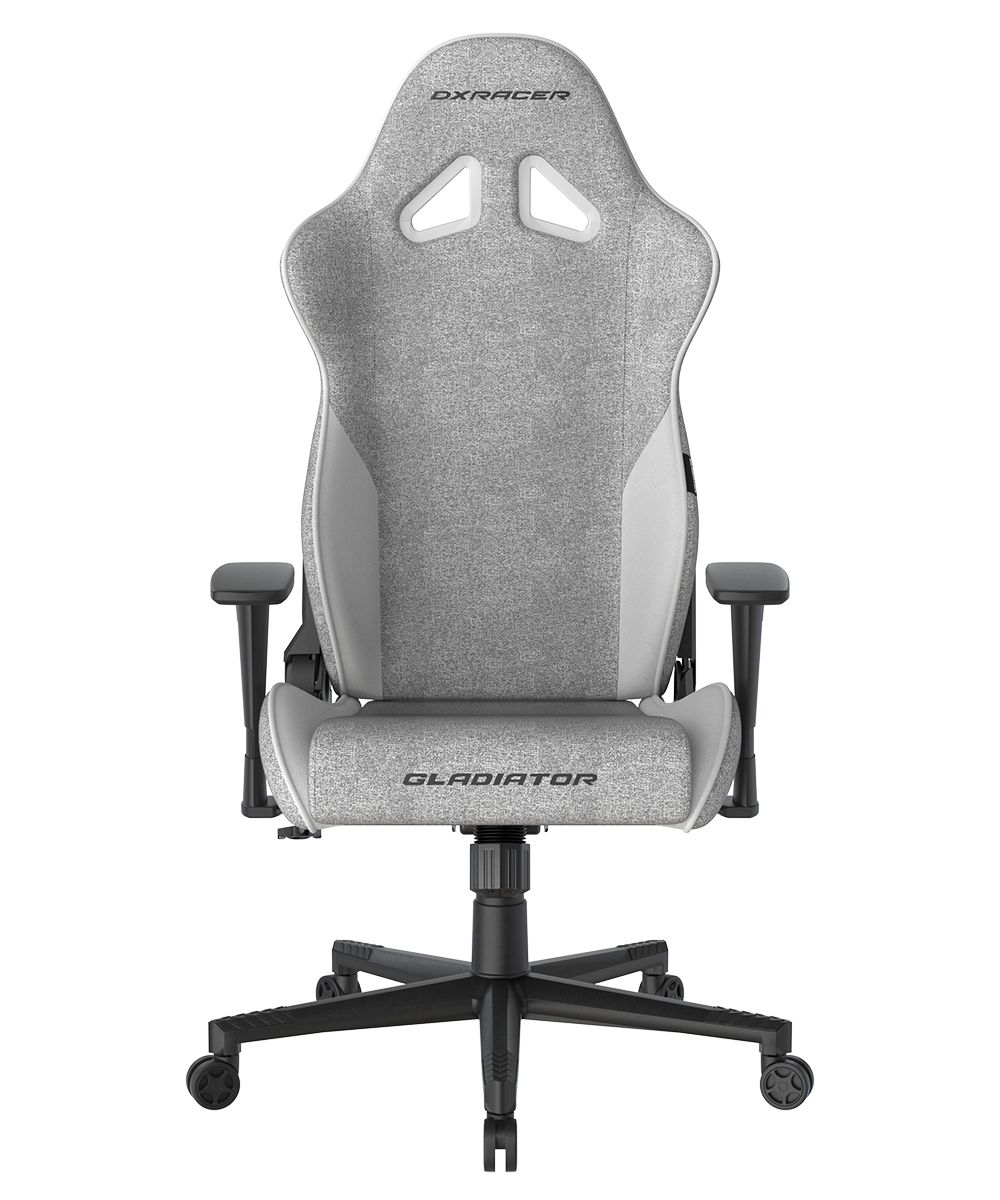 Игровое кресло DXRacer Gladiator Series OH/G2300/GW, серый/белый