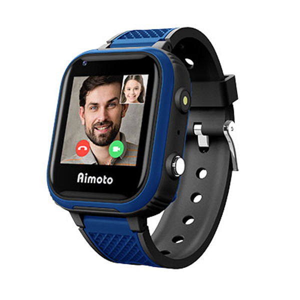 Смарт-часы Aimoto Pro Indigo 4G,  1.44",  черный/синий