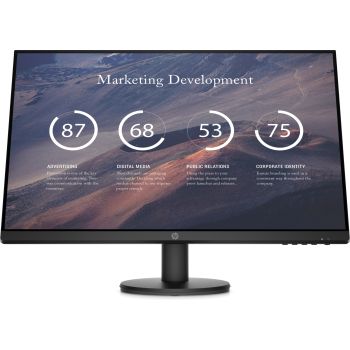 27" Монитор HP P27V G4 Black 60Hz 1920x1080 IPS