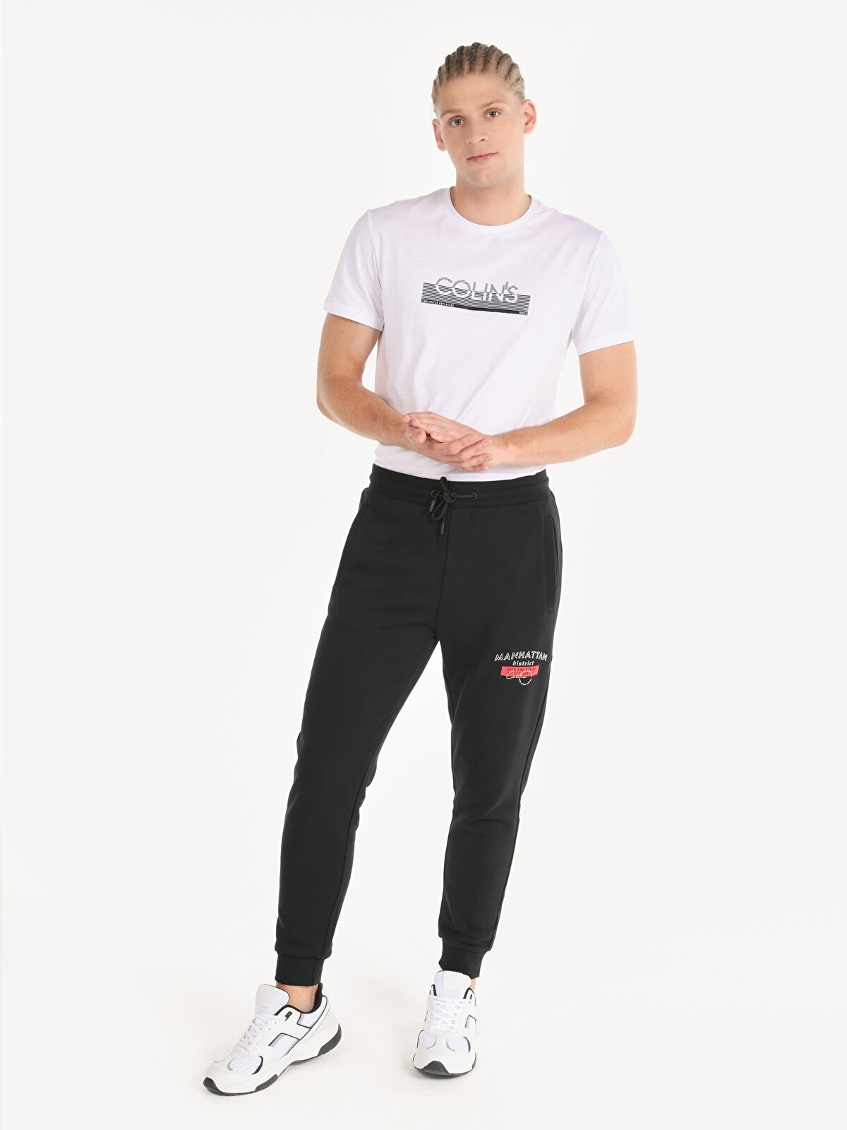 Спортивные брюки мужские COLIN'S CL1064780 черные XS