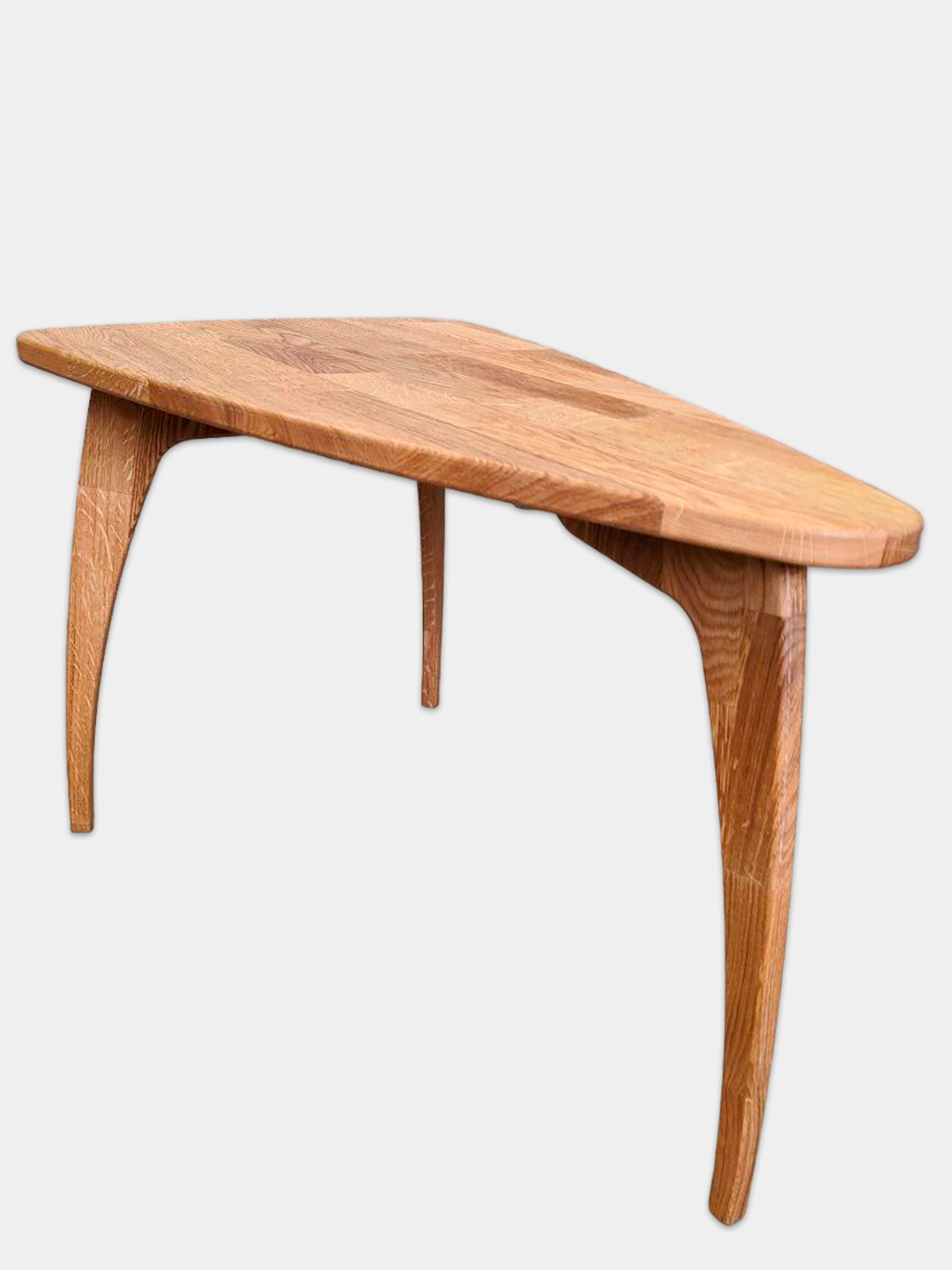 Журнальный стол деревянный 80х50х47 см, коричневый