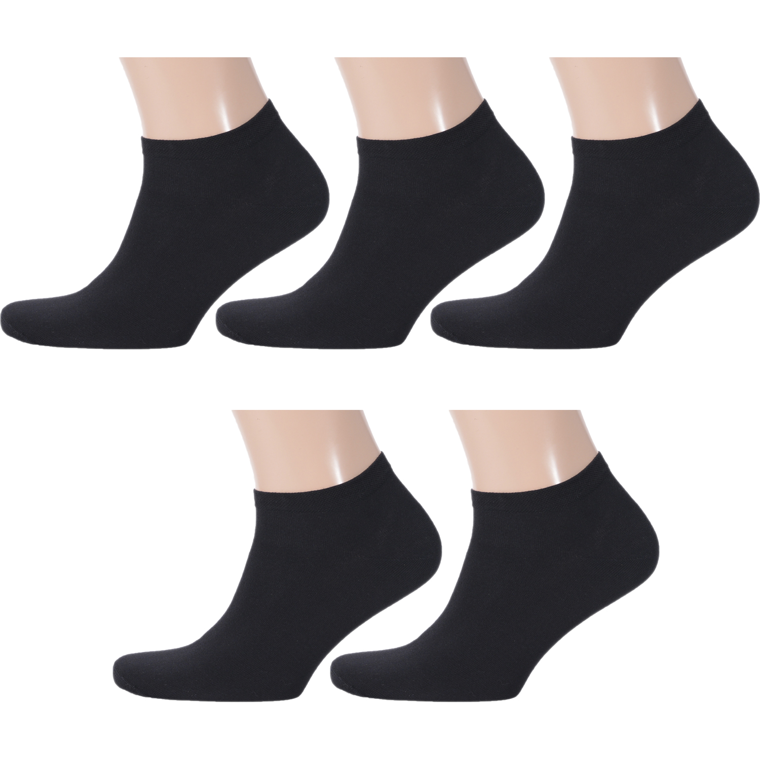 Набор носков мужской Rusocks 5-М-2212 черный 27