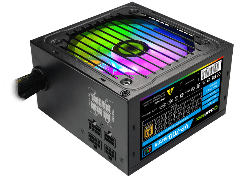 Блок питания GAMEMAX VP-700-RGB-MODULAR 700W