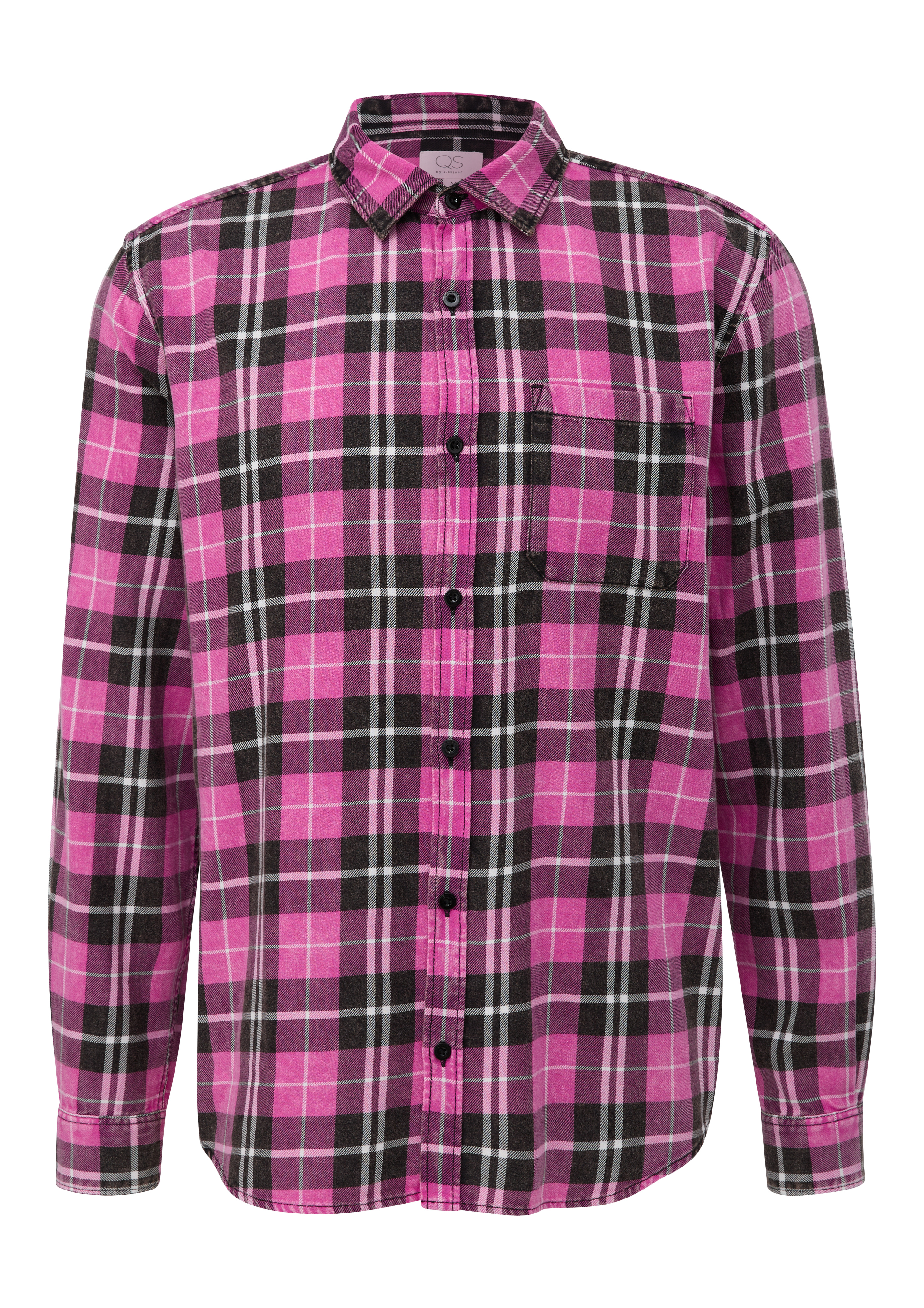 Рубашка мужская QS by s.Oliver 2138724/44N0 розовая L