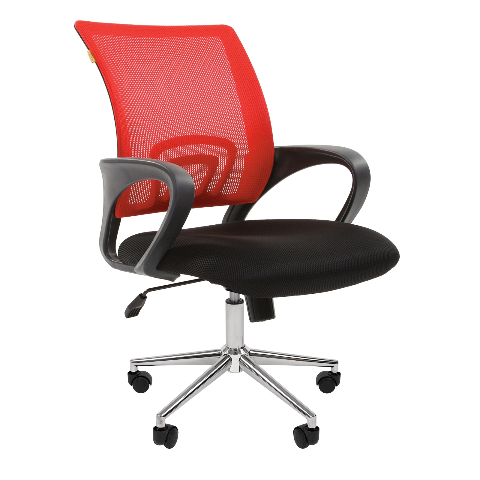 Компьютерное кресло Chairman 696 хром, черный; красный