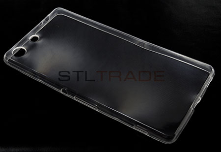Силиконовый чехол 0.3мм для Sony M5 прозрачный в тех/уп.
