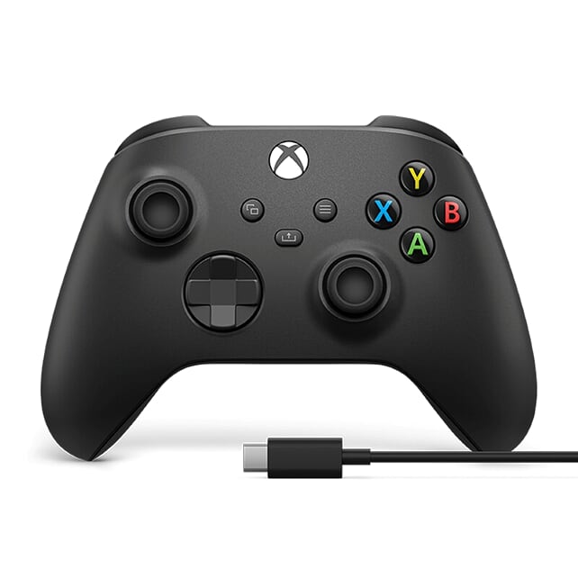 Геймпад Microsoft для Xbox One Carbon Black (1V8-00008)