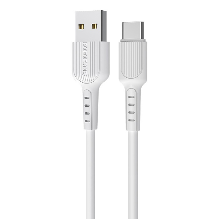 Кабель USB 2.0 A (m) - USB Type-C (m) 1м Borofone BX16 Easy - Белый