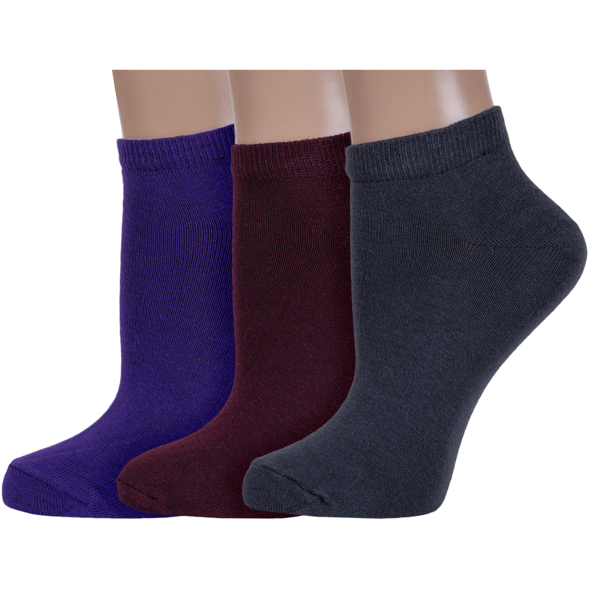 Комплект носков женских VASILINA 3-1С3203 разноцветных 23-25