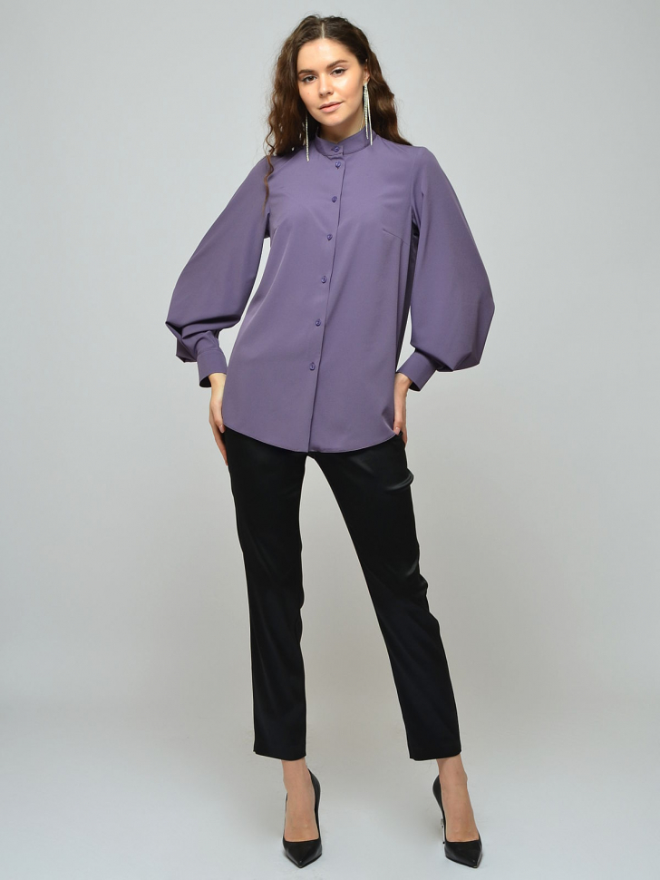 Блуза женская Viserdi 10146-флт 200850 фиолетовая 46