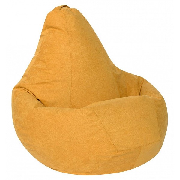 Кресло-мешок Желтый Велюр XL