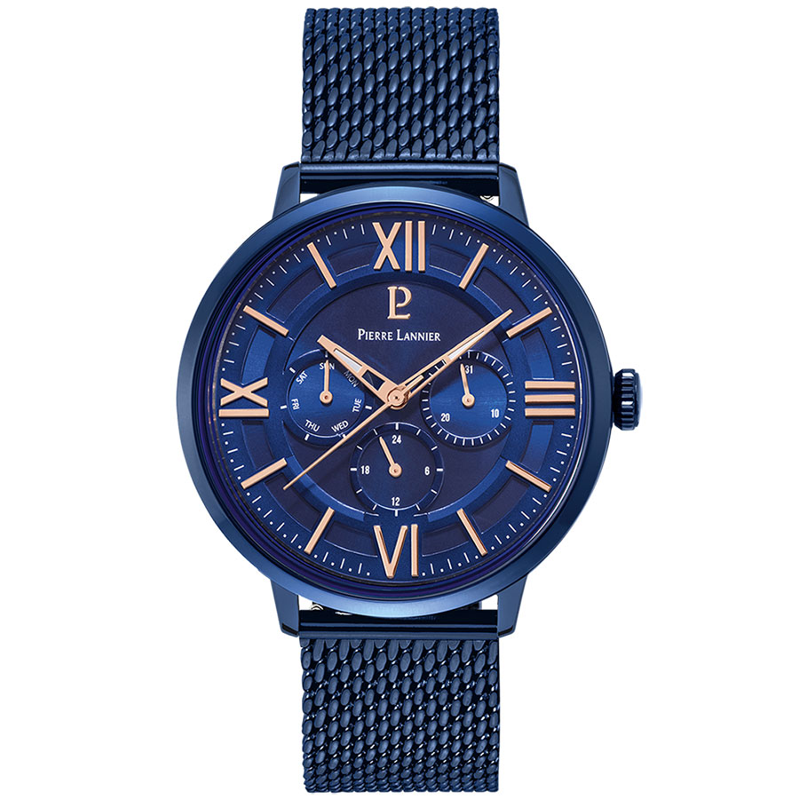 Наручные часы мужские Pierre Lannier 255F466 синие