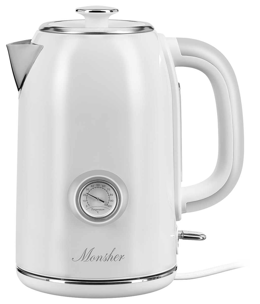 Чайник электрический Monsher MK 301 1.7 л белый
