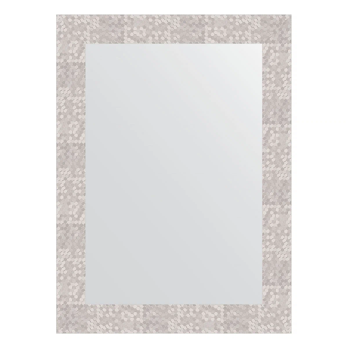 Зеркало Evoform Definite BY 3051 56x76 см соты алюминий