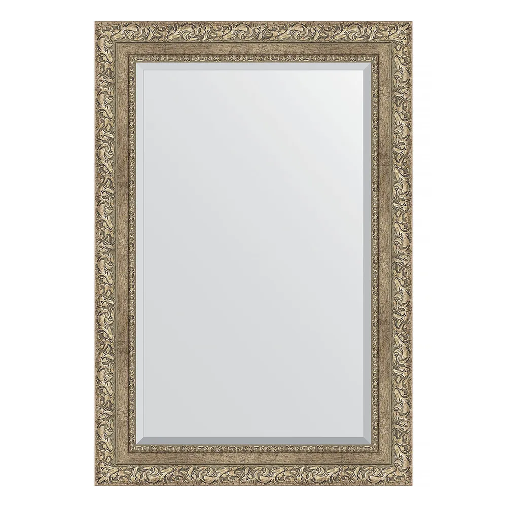 Зеркало Evoform Exclusive BY 3435 65x95 см виньетка античное серебро
