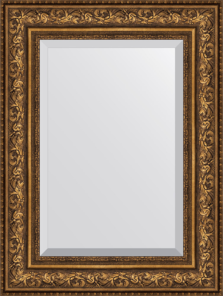 Зеркало Evoform Exclusive BY 3401 60x80 см виньетка состаренная бронза