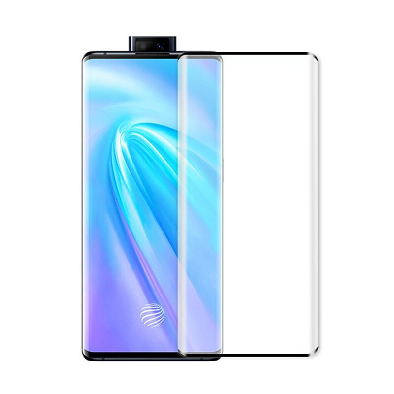 Защитное стекло 3D Flexible для Vivo NEX 3 черное