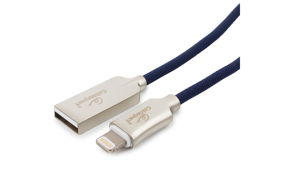 Кабель Cablexpert USB Lightning MFI CC-P-APUSB02Bl-1M