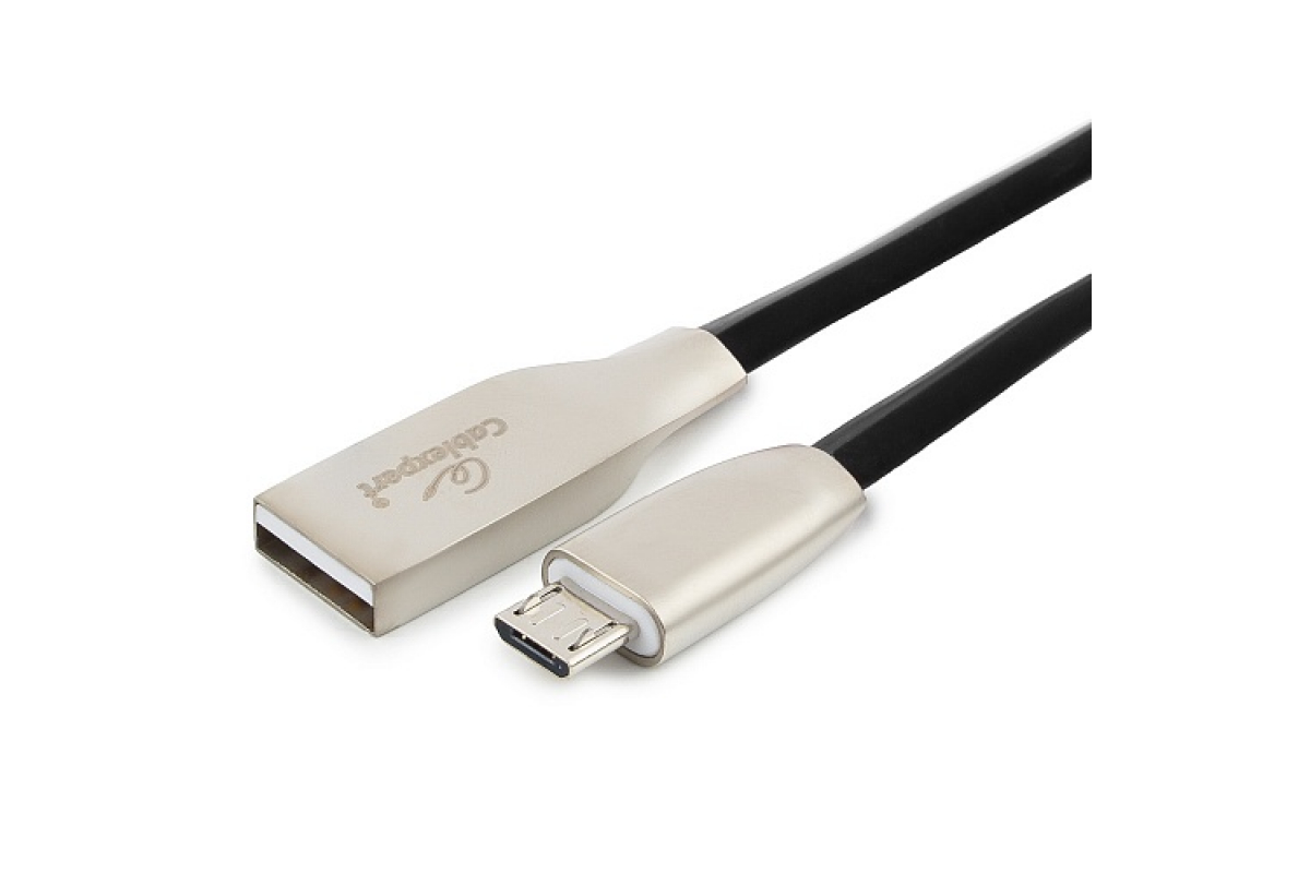 Кабель Cablexpert Micro USB CC-G-mUSB01Bk-1.8M