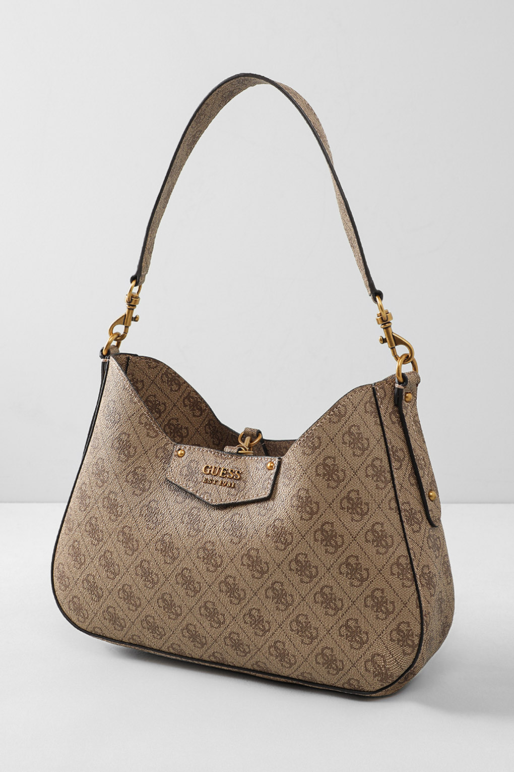 Сумка-багет женская Guess HWESB8 39002, бежевый