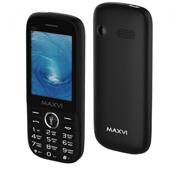 Мобильный телефон Maxvi K20 black