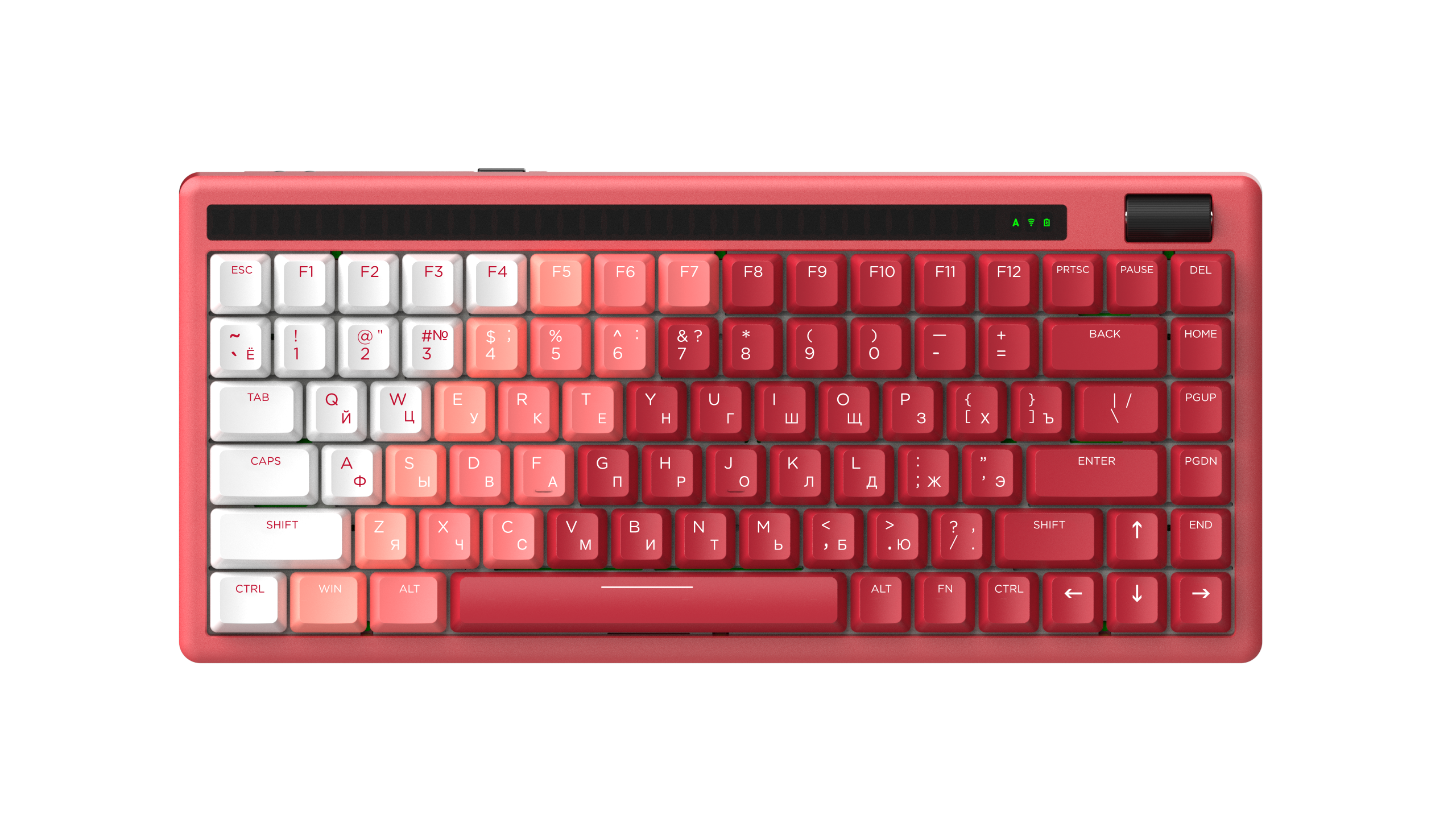 Проводная/беспроводная игровая клавиатура Dareu A84 Pro Red