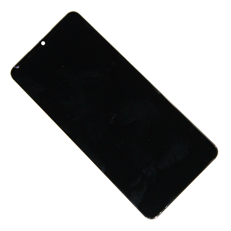 Дисплей для Samsung SM-A022G (Galaxy A02) в сборе с тачскрином <черный> (ОЕМ)