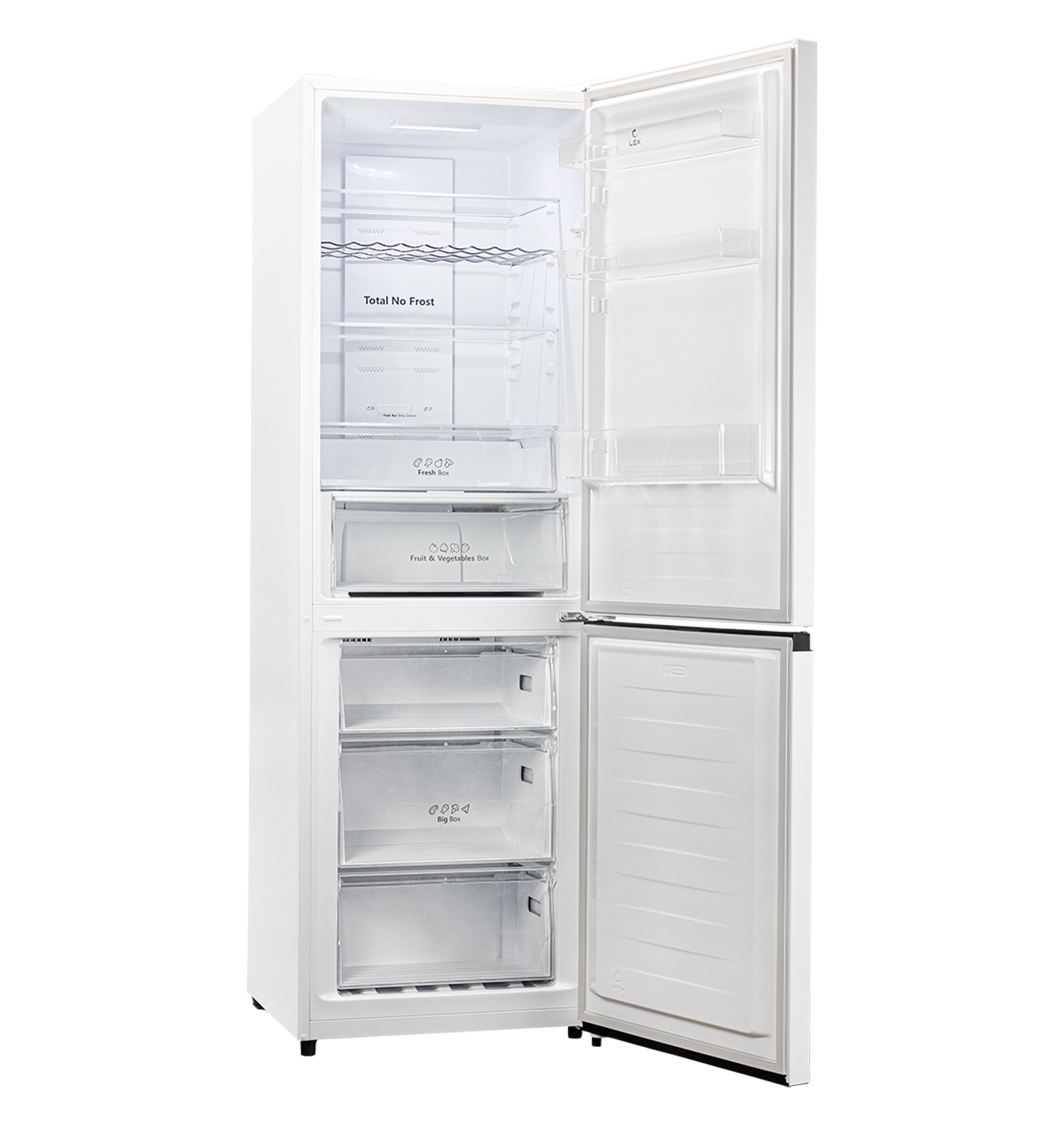 Холодильник LEX LEX RFS 203 NF белый