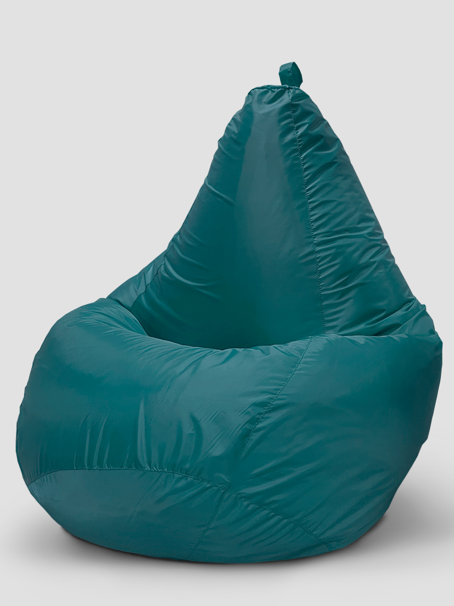 Кресло-мешок ONPUFF пуфик груша, размер XXXXL, бирюзовый оксфорд