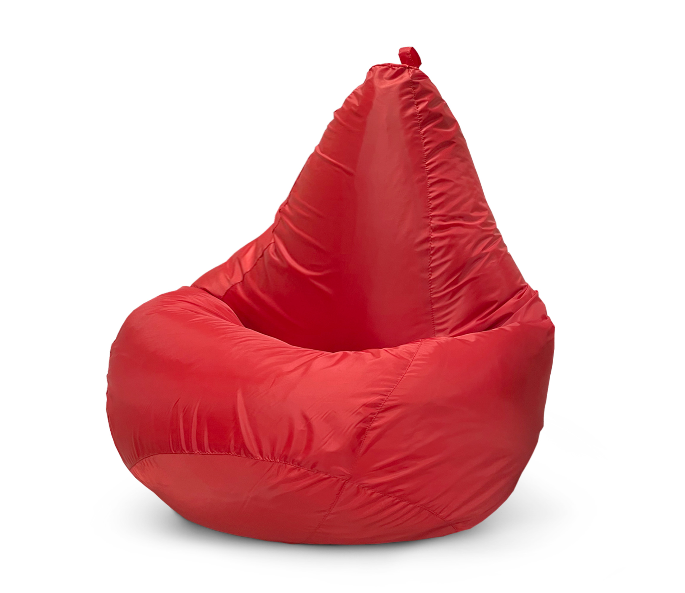 Кресло-мешок ONPUFF пуфик груша, размер XXXL, красный оксфорд